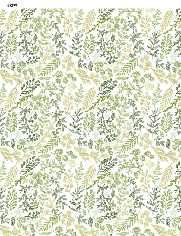 New Seamless Leaves - Ceramic Decals- Enamel Decal - Fusible Decal - G ...